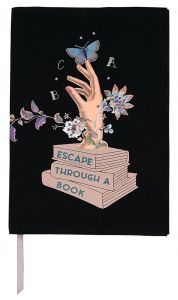 【Текстилна подвързия за книга - Escape through а book】 • Цена | Ciela.com