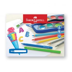 【Блок за рисуване №4 160 g/m2 с ъгли 10 листа Faber-Castell】 • Цена ...