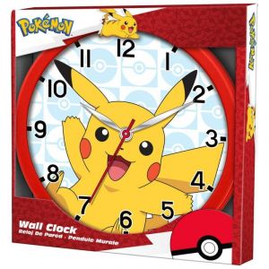 【Стенен часовник Pokemon, 25 см, многоцветен】 • Цена | Ciela.com