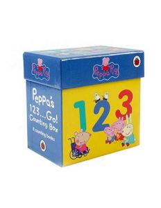 【Peppa Pig 1,2,3 Go! - 8 board book box set】Ladybird • Цена | Ciela.com