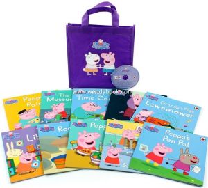 【Peppa Pig - Purple Bag and Audio Set】Ladybird • Цена | Ciela.com