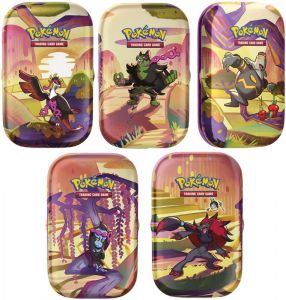 【Pokemon TCG - Scarlet and Violet 6.5 Shrouded Fable Mini Tins】 • Цена ...