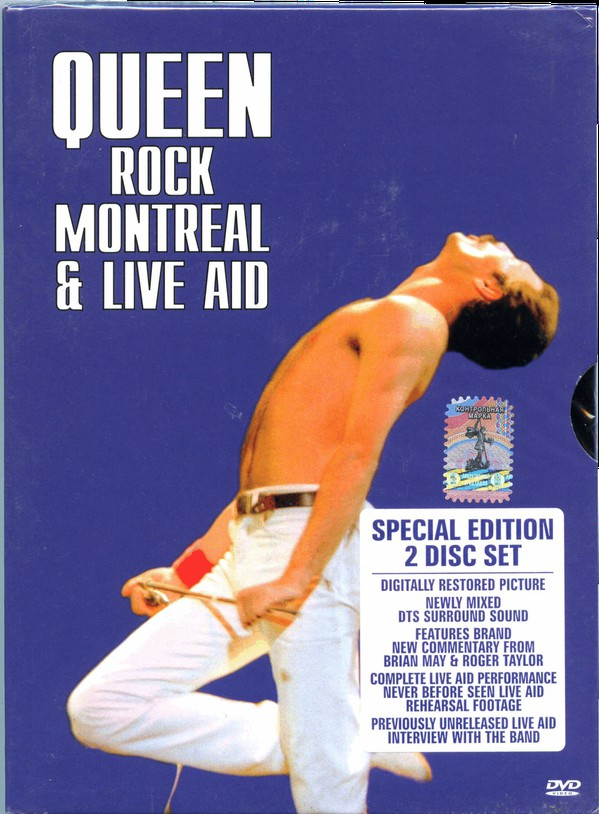 Queen - Rock Montreal and Live Aid - 2 DVD на ТОП цена | Ciela.com